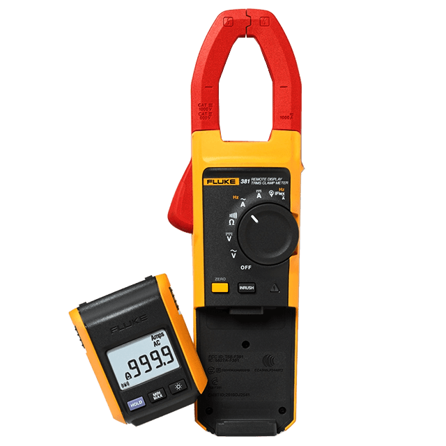 Fluke 381 Remote Display True RMS Clamp Meter with iFlex
